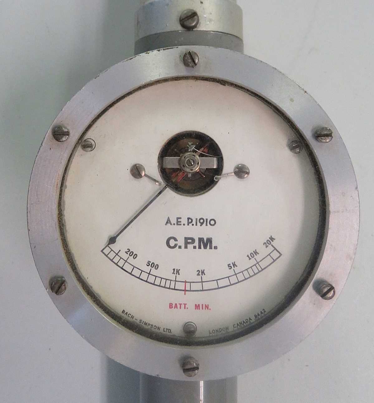 AEP Model 1910 radiation measurement meter (version 2) - Society for ...